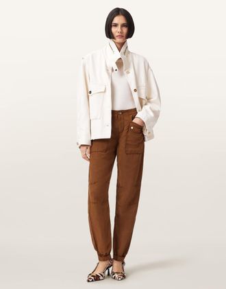 AllSaints Val - Hose in Cognacbraun-Brown