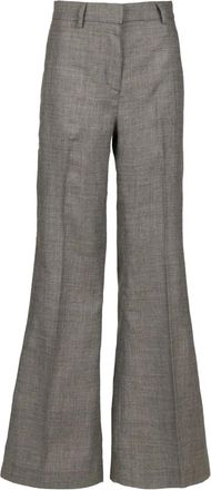 Hannes Roether wide-leg trousers - Grau