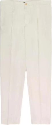 Incotex Homme, Pantalons, Blanc, Taille: XL Chinos &agrave; Pinces