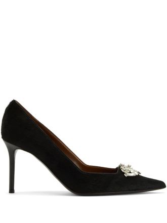Giuseppe Zanotti escarpins Raquel Crystal 105 mm - BLACK