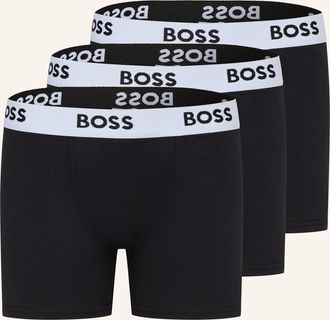 HUGO BOSS 3er-Pack Boxershorts schwarz