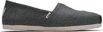 Toms Alpargata Heritage Canvas Semelle de Mocassin Femme, Vert Bonsaï, 35.5 EU