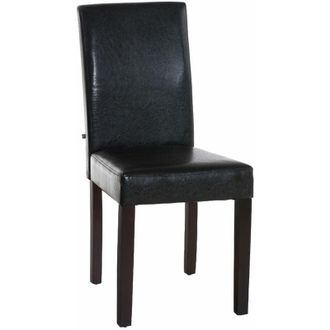 Clp Esszimmerstuhl Ina Kunstleder braun dunkelbraun