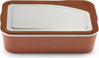 Klean Kanteen Klean Kanten Rise Big Meal Box Brotdose aus Edelstahl in der Farbe Autumn Glaze, auslaufsicher, 1626ml, 1010628