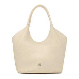 Kazar Ledertasche mit Doppelgriff KS Ottile - - Bags - Damen - Beige - ONE SIZE