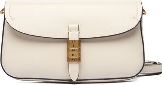 Pinko Handtasche PINKO Saddle Flat AI 25-26 PCPL 105349 A1ZX Écru