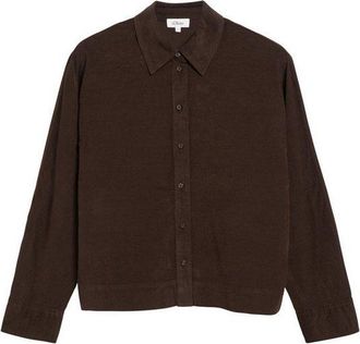 s.Oliver Langarmbluse Bluse Feincord-Bluse mit Fledermaus&auml;rmeln im Relaxed Fit