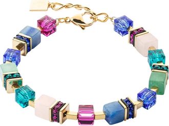 Coeur de Lion Armband - GeoCUBE Precious Statement Armband - Gr. ONE SIZE - in Mehrfarbig - f&uuml;r Damen