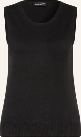 Repeat Repeat Stricktop schwarz