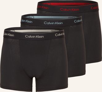 Calvin Klein 3er-Pack Boxershorts Icon Cotton Stretch schwarz