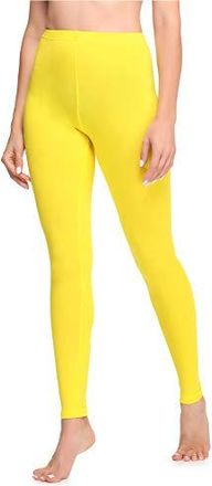 Ladeheid Legging Long Tenue Sport Femme LA40-133 (Jaune, XL)