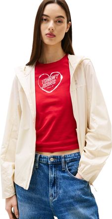 Tommy Jeans Damen Tjw Outdoor Shell Jacket Dw0dw21188 Windbreaker-Jacke, Beige (Desert Sand Dune), XL EU