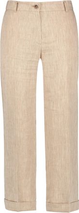 Gerry Weber Womens 320027 Pants, Sand Ecru Streifen, 40