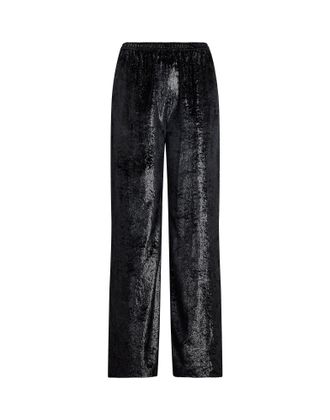 Ralph Lauren METALLIC VELVET PULL-ON PANT