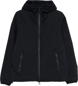 Emporio Armani veste zipp&eacute;e &agrave; capuche - Bleu