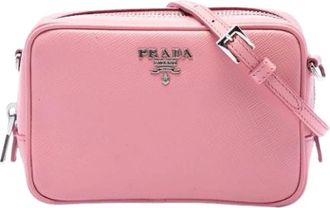 Prada Sac bandouli&egrave;re vintage doccasion - Femme - Pre-owned - Rose - Taille: ONE Size