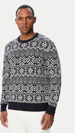 Tommy Hilfiger Pullover Fairisle MW0MW44815 Dunkelblau Regular Fit