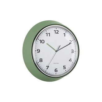 Karlsson [DL] Horloge Murale Moderne r&eacute;tro Jungle Verte
