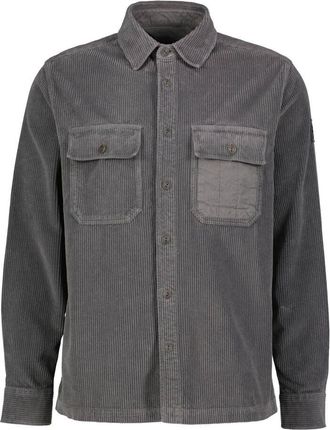 Belstaff Herren Freizeithemd aus Baumwollkordsamt