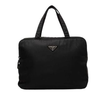 Prada Sac cosm&eacute;tique en nylon Pre-owned - Femme - Pre-owned - Noir - Taille: ONE Size