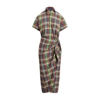 Ralph Lauren Kariertes Hemdkleid - - Dresses - Damen - Mehrfarbig - XS