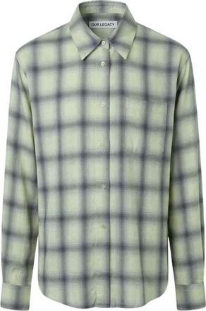 Our Legacy Femme, Blouses et Chemises, Multicolore, Taille: 38 FR Forever Shirt