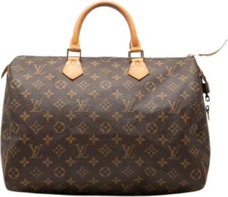 Louis Vuitton Pre-owned Speedy 35 - Femme - Pre-owned - Brun - Taille: ONE Size