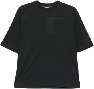 Jacquemus Femme, Tops, Noir, Taille: 42 FR T-Shirt