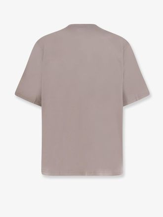 Hev&ograve; Mens T-Shirt Mulino Cotton Grey T-Shirts And Polos
