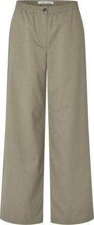 Sams&oslash;e & Sams&oslash;e Femme, Pantalons, Vert, Taille: 44 FR Pantalon Satova