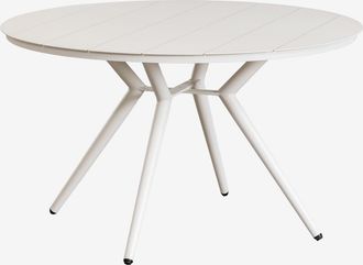 Sklum Valerie runder Gartentisch aus Aluminium - &Oslash;125 cm