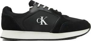 Calvin Klein Homme Retro Sock Runner MG Wmm Ym0Ym01152 Bas, Black (CK Black/Bright White), 42 EU