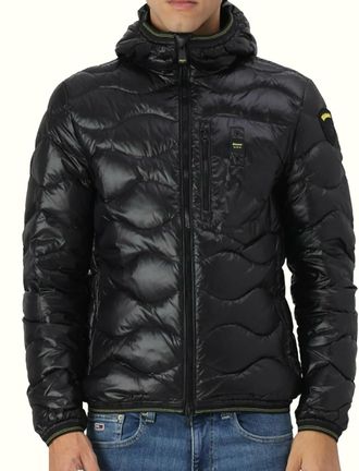 Blauer Daunenjacke USA Herren AD Wave 24WBLUC03030 Jacke, 999 Schwarz, XL