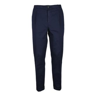 40weft 40Weft, Homme, Pantalons, Bleu, Taille: L Pantalone