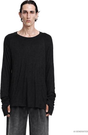 Andrea Ya'aqov Bamboo Long Sleeve T-Shirt