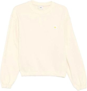 Autry Femme, Sweatshirts et sweats &agrave; capuche, Jaune, Taille: 38 FR Felpa