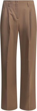 Golden Goose Pantalon Flavia en laine l&eacute;g&egrave;re - Femme - Pantalons - Rose - Taille: 40 FR