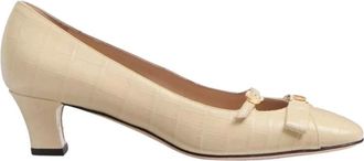 Valentino Garavani Femme, Chaussures, Beige, Taille: 39 EU Escarpin effet crocodile