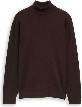 Tom Tailor Strickpullover Pullover & Strickjacken Rollkragenpullover aus Baumwolle
