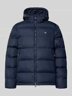 GANT Regular Fit Steppjacke mit Logo-Stitching Modell Cloud