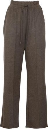 Max Mara Femme, Pantalons, Brun, Taille: 40 FR Pantalon en jersey drap