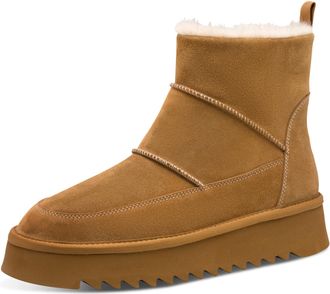 Tamaris Damen Stiefel Leder braun 41