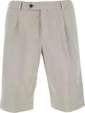 Pantaloni Torino Homme, Shorts, Beige, Taille: 2XL Bermuda pliss&eacute; PT Torino