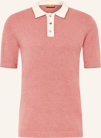 Mos Mosh Mos Mosh Gallery Strick-Poloshirt Mmgfrancesco Regular Fit rot