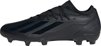adidas Unisex X Crazyfast.3 Firm Ground Boots Fußballschuhe, Core Black/Core Black/Core Black, 47 1/3 EU