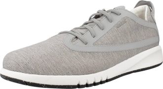 Geox Herren U Aerantis Niedrige Turnschuhe, Grau (Lt Grey), 40 EU