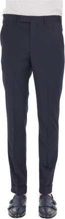 Pantaloni Torino Homme, Pantalons, Bleu, Taille: L Pantalon Slim-fit