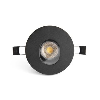 Faro Barcelona Faro Barcelona 43432 Niva Pinhole, schwenkbar, Schwarz, IP65