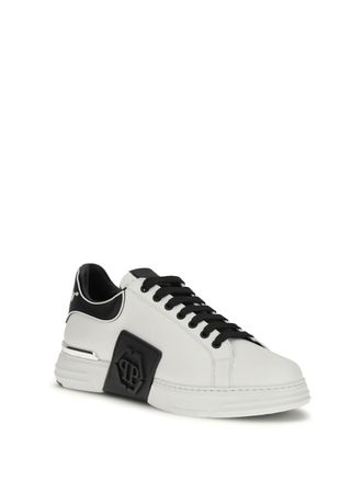 Philipp Plein Mens Sneakers Phantom Black Trainers
