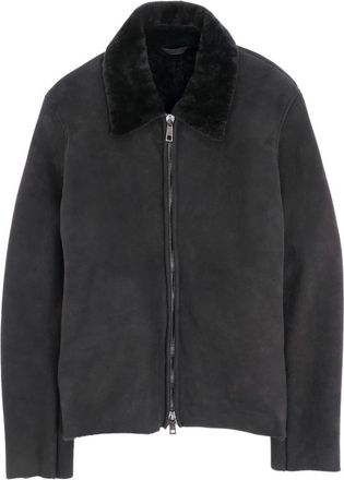 Giorgio Brato Homme, Vestes, Gris, Taille: L Veste en agneau Shearling